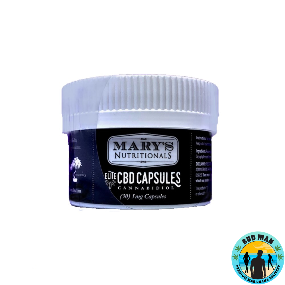 Elite CBD Capsules – Mary’s Nutritionals (30 capsules – 5mg CBD each ...