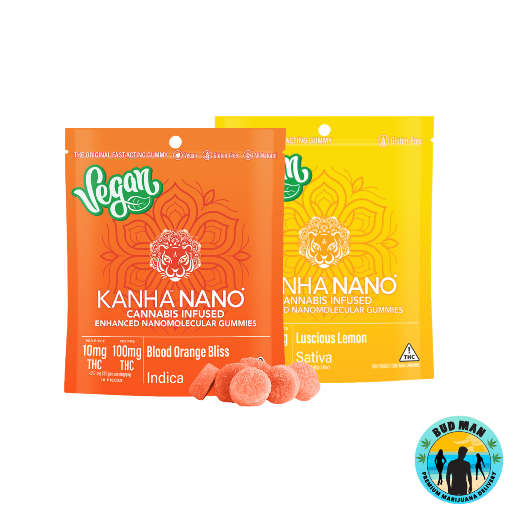 Kanha NANO Vegan Cannabis Infused Gummies (100mg THC – 2 options): Bud ... Kanha NANO Vegan Cannabis Infused Gummies (100mg THC – 2 options): Bud ...